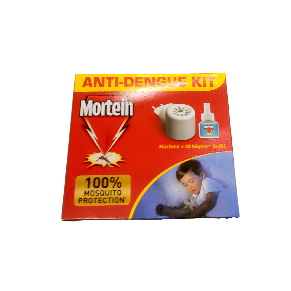 MORTEIN MOSQUITO ANTI DENGUE KIT COMPLETE LED 25 ML – Al-Fatah