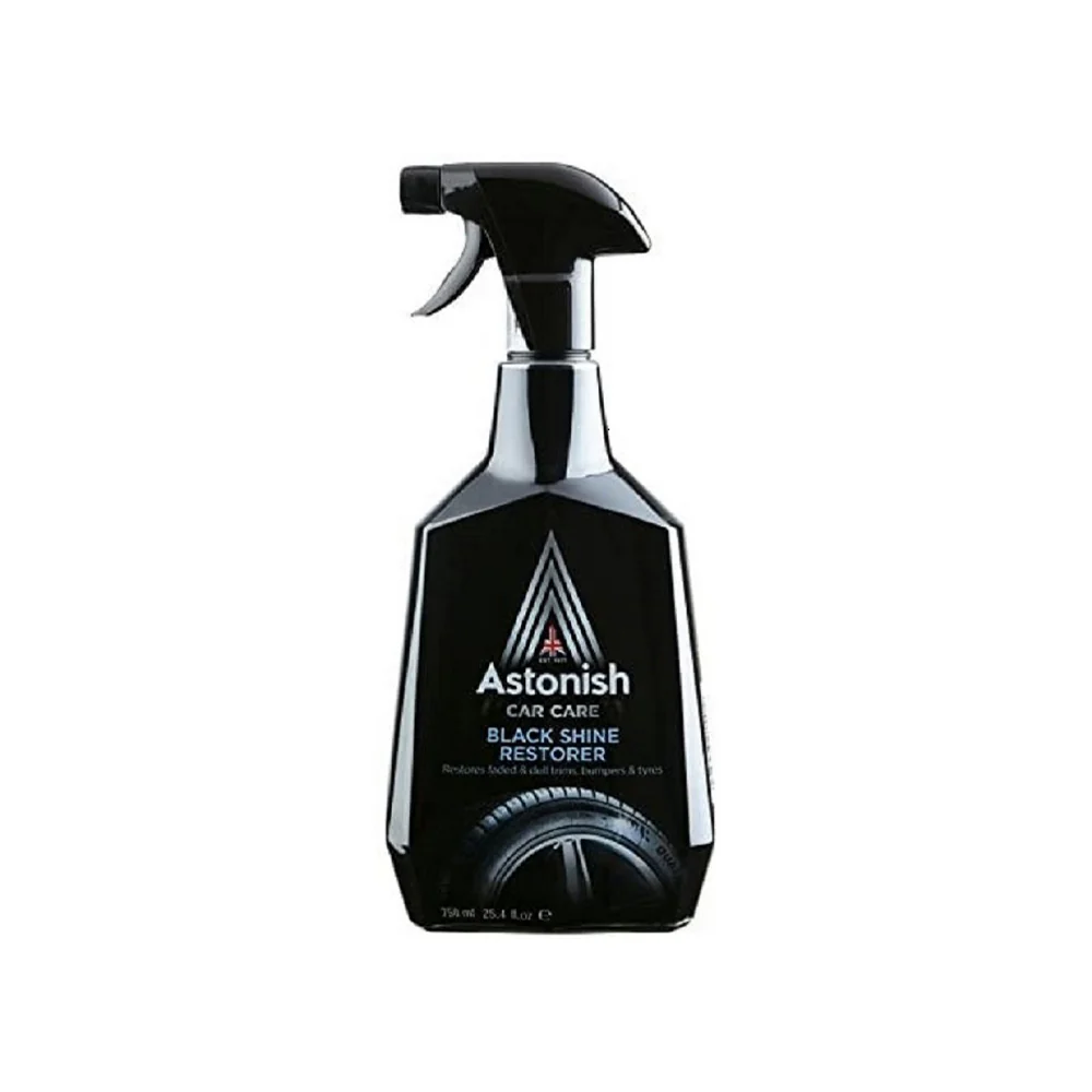 ASTONISH CLEANER CAR CARE BLACK SHINE RESTORER 750 ML – Al-Fatah