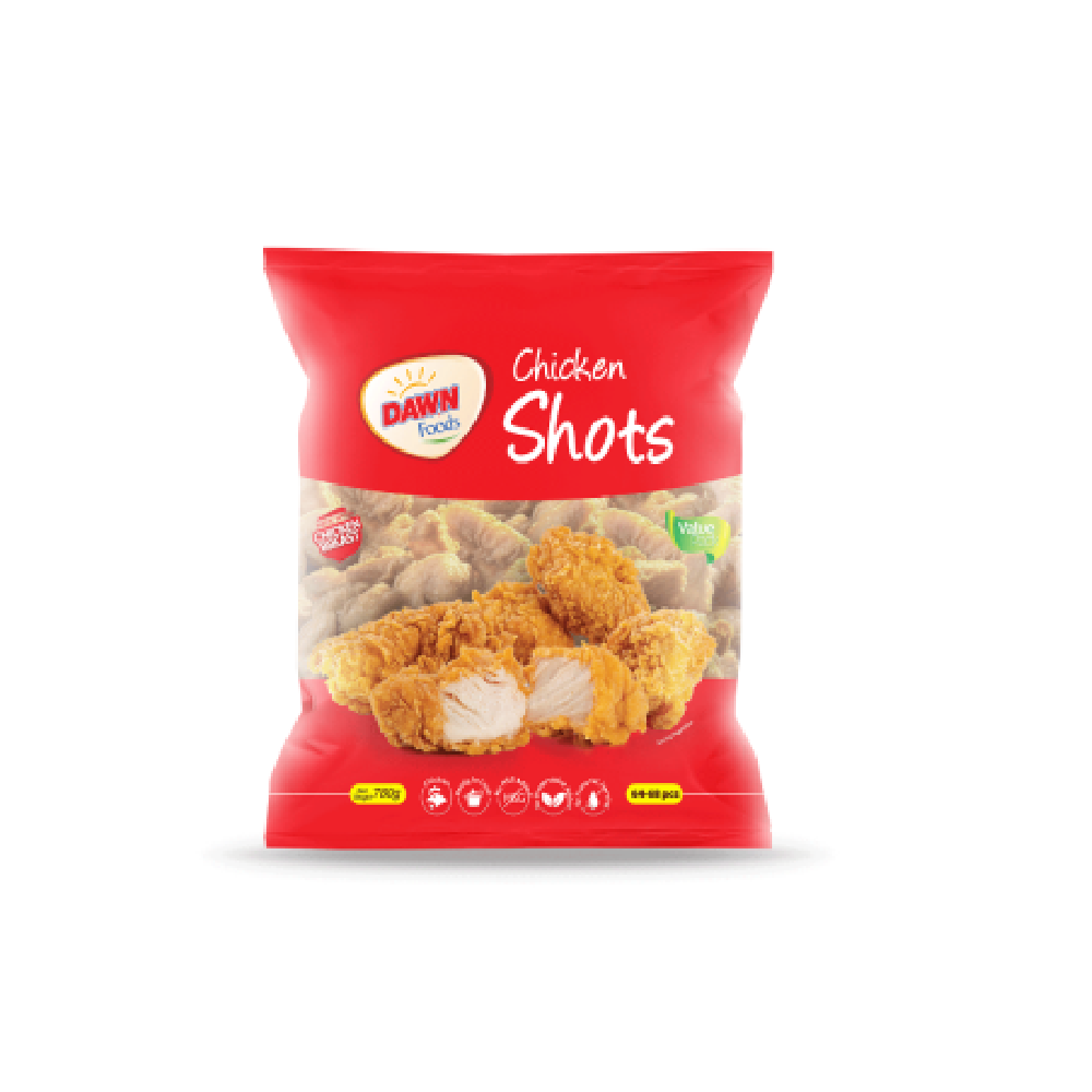DAWN CHICKEN SHOTS ECOCOMY PACK 780 GM – Al-Fatah