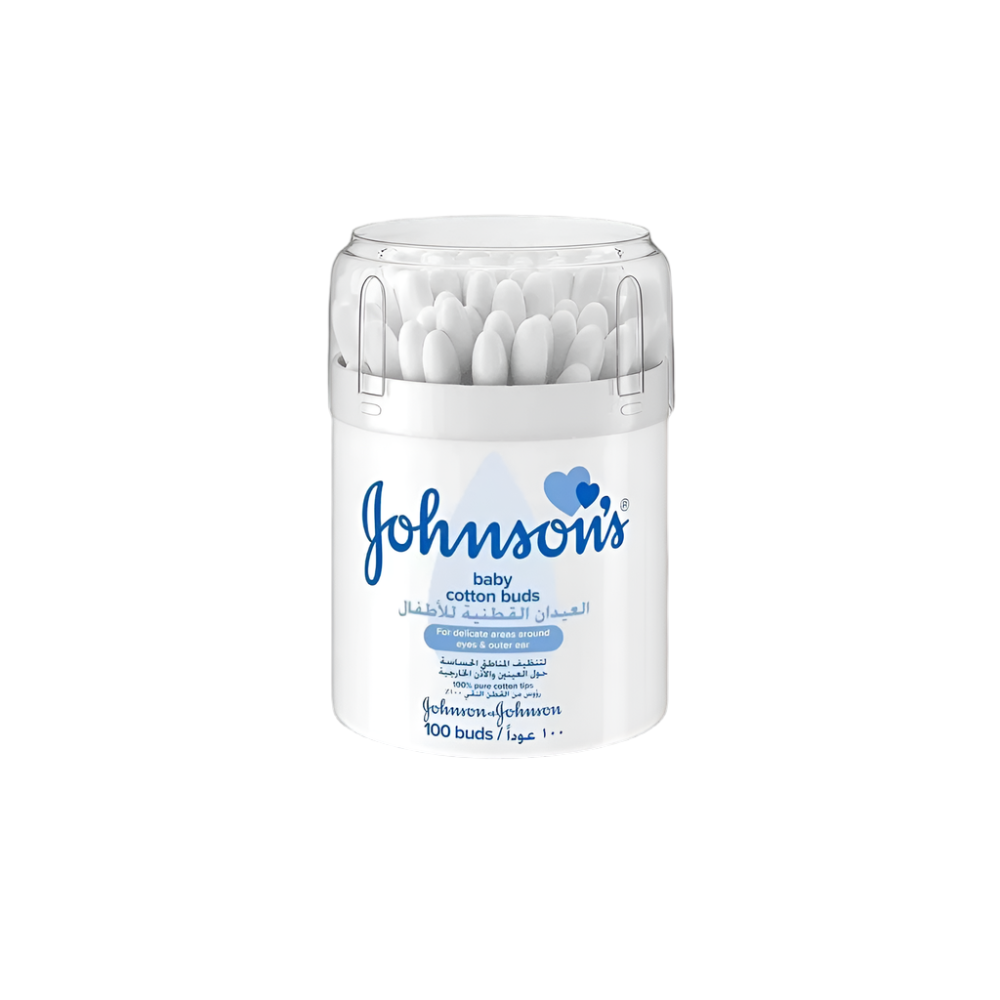 JOHNSONS COTTON BUDS 100PC – Al-Fatah