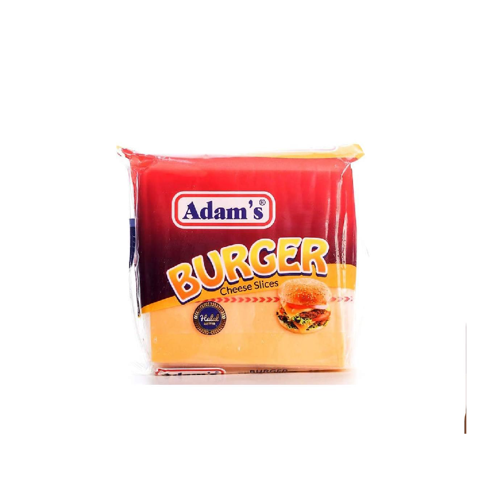 ADAMS SINLGE SLICE BURGER CHEESE 1 KG – Al-Fatah