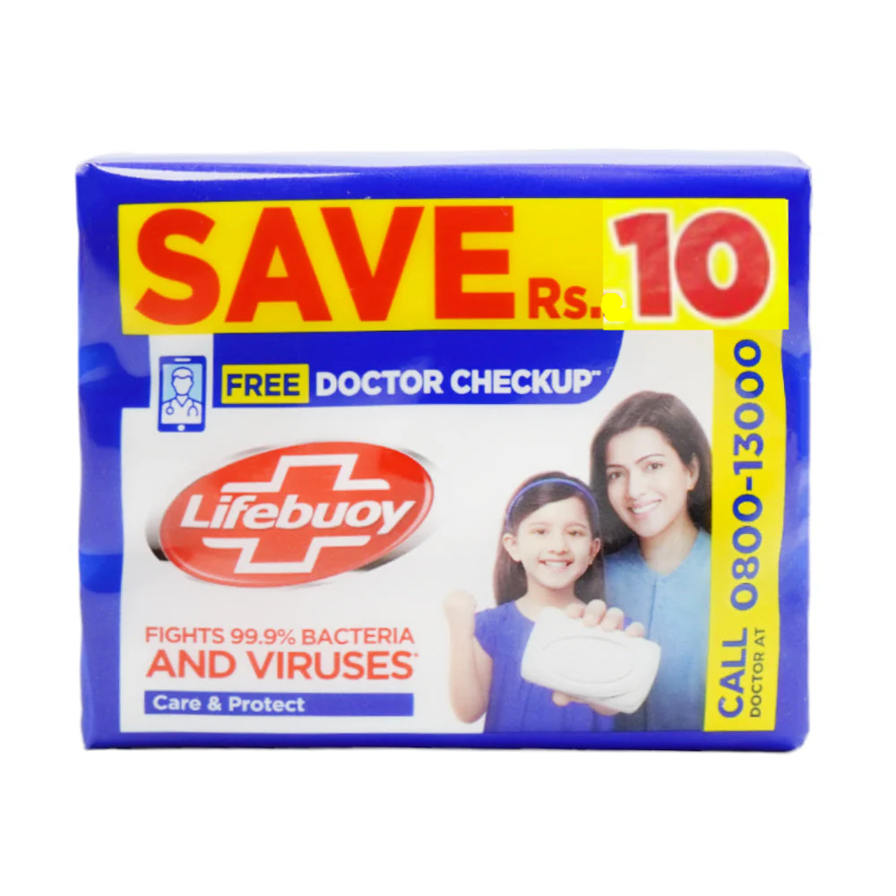LIFEBUOY SOAP CARE TRIO PACK 3X98 GM – Al-Fatah