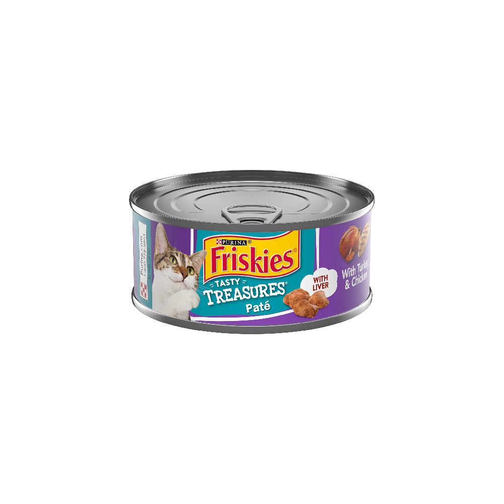 PURINA FRISKIES CAT FOOD TURKEY CHICKEN WITH LIVER 156 GM – Al-Fatah