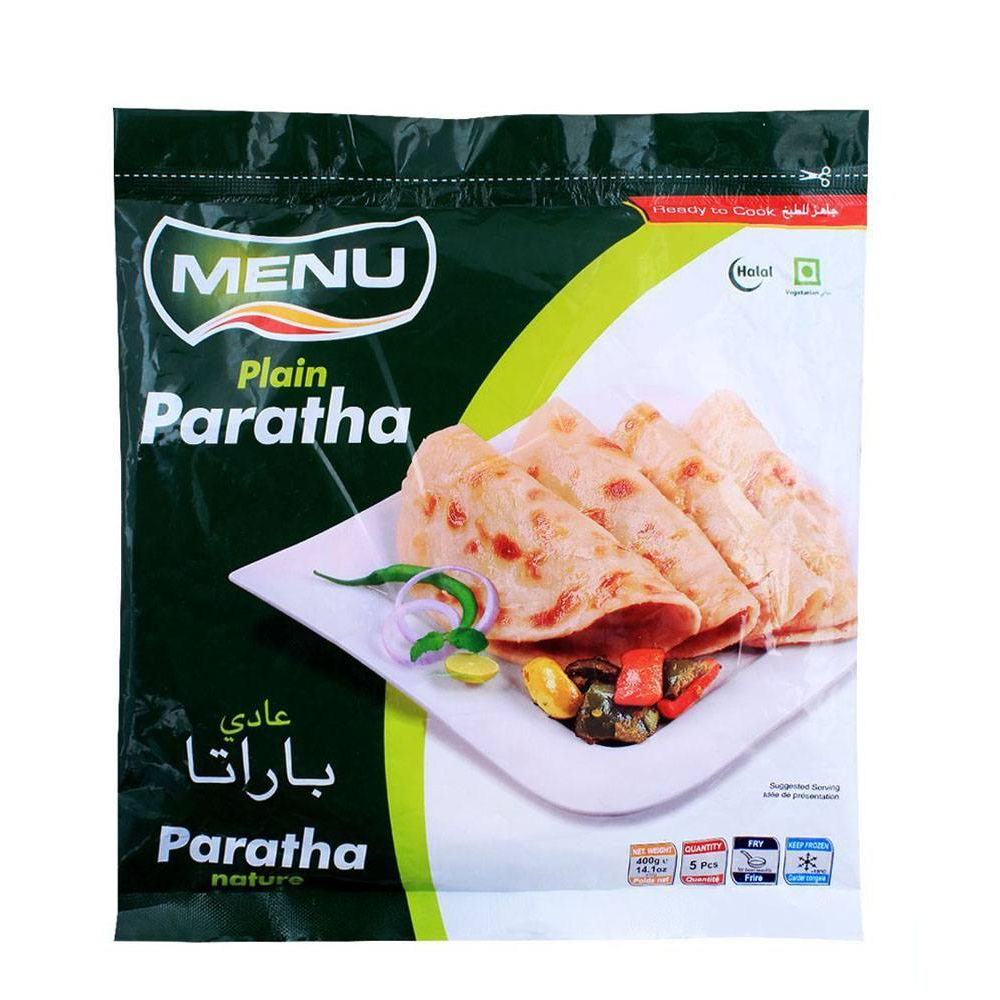 MENU PLAIN PARATHA 30PCS 2.4 KG – Al-Fatah