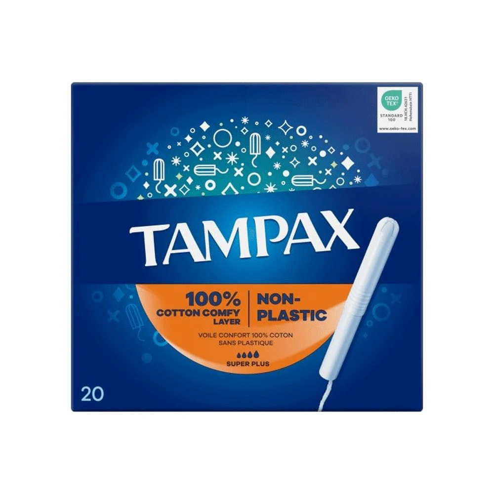 TAMPAX SANITARY PADS SUPER PLUS 20PC PACK – Al-Fatah