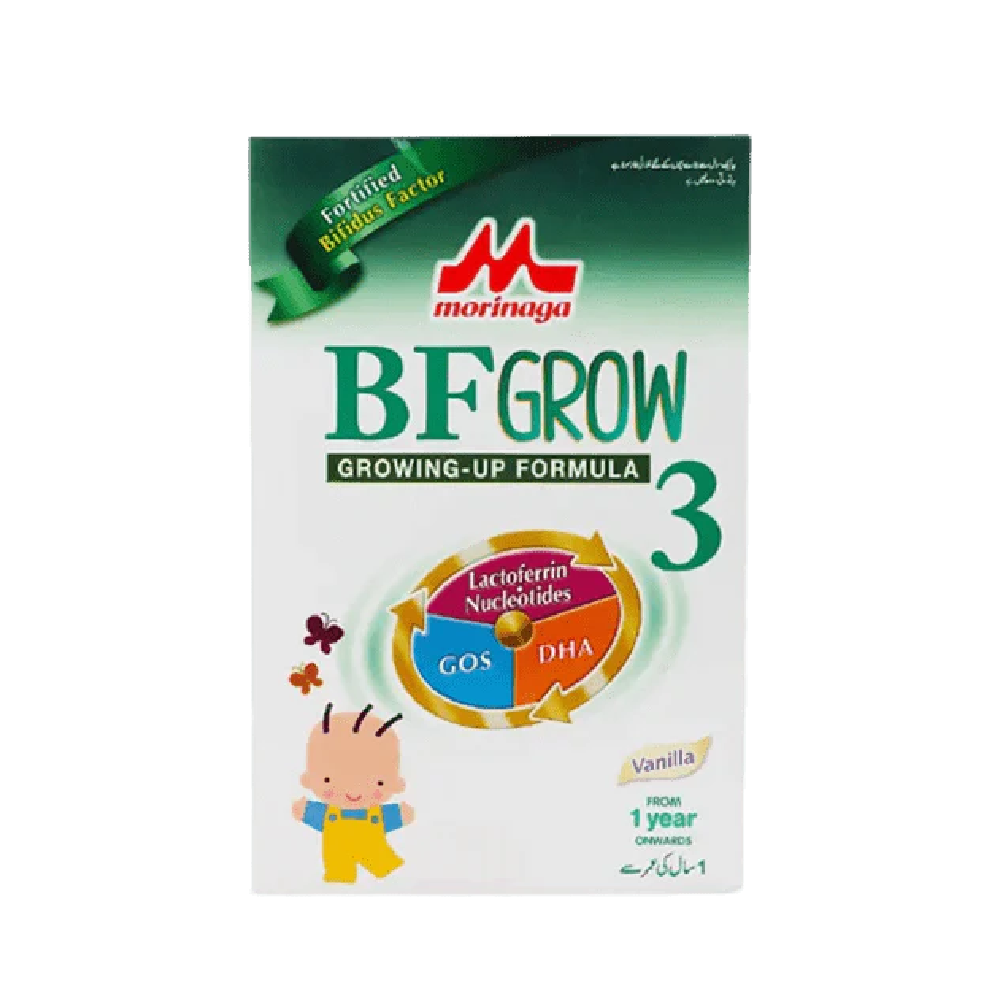 MORINAGA BF GROW GROWING-UP FORMULA VANILLA STAGE 3 300 GM – Al-Fatah