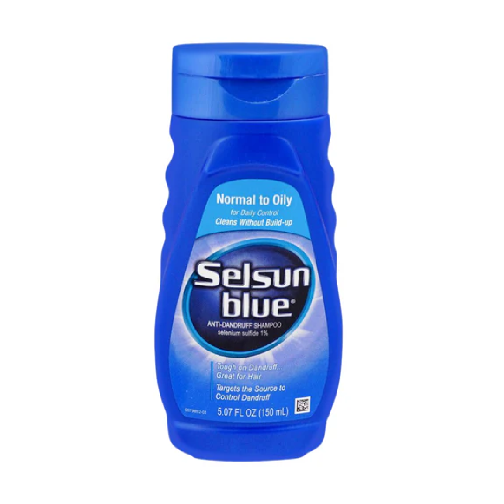 SELSUN BLUE ANTI DANDRUFF SHAMPOO NORMAL TO OILY 300ML – Al-Fatah