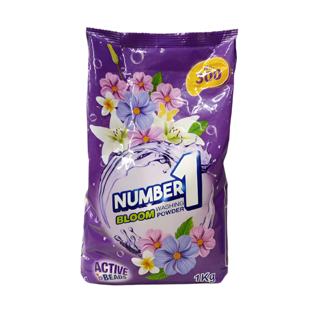 NUMBER 1 TIDY WASHING POWDER 1 KG – Al-Fatah