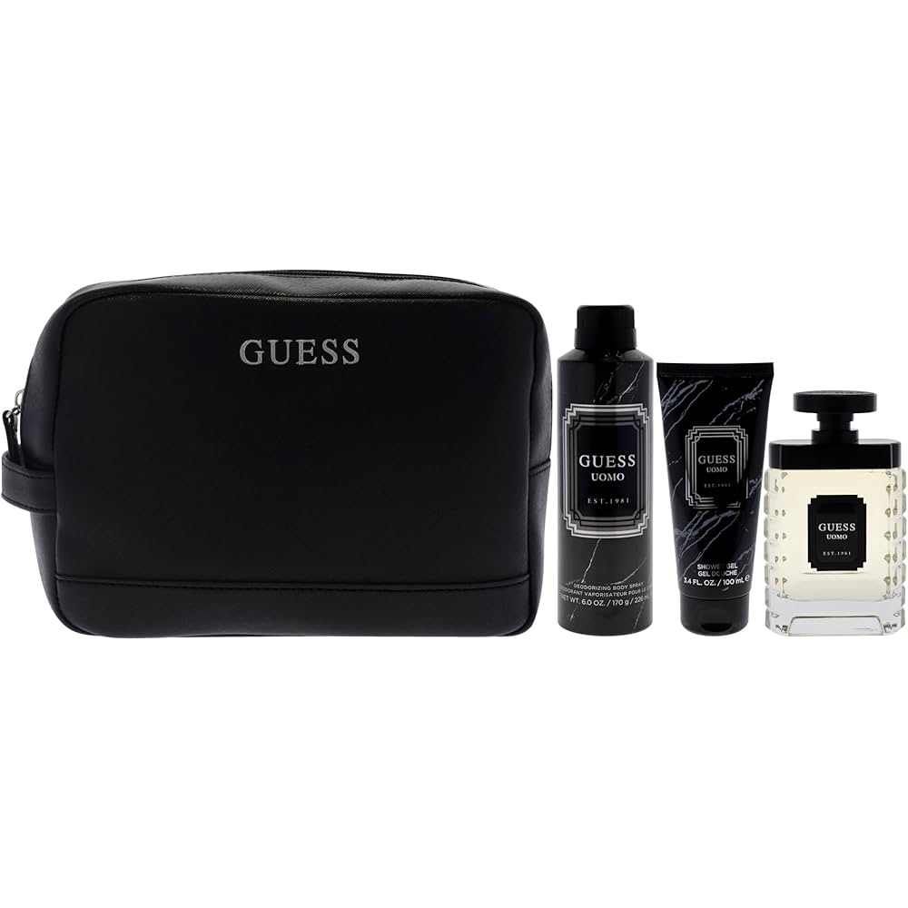 GUESS UOMO FOR MEN 4PC GIFT SET – Al-Fatah