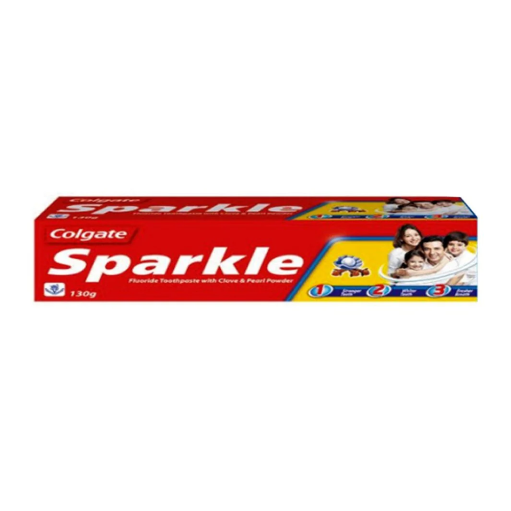 SPARKLE TOOTH PASTE FLUORIDE 130 GM – Al-Fatah