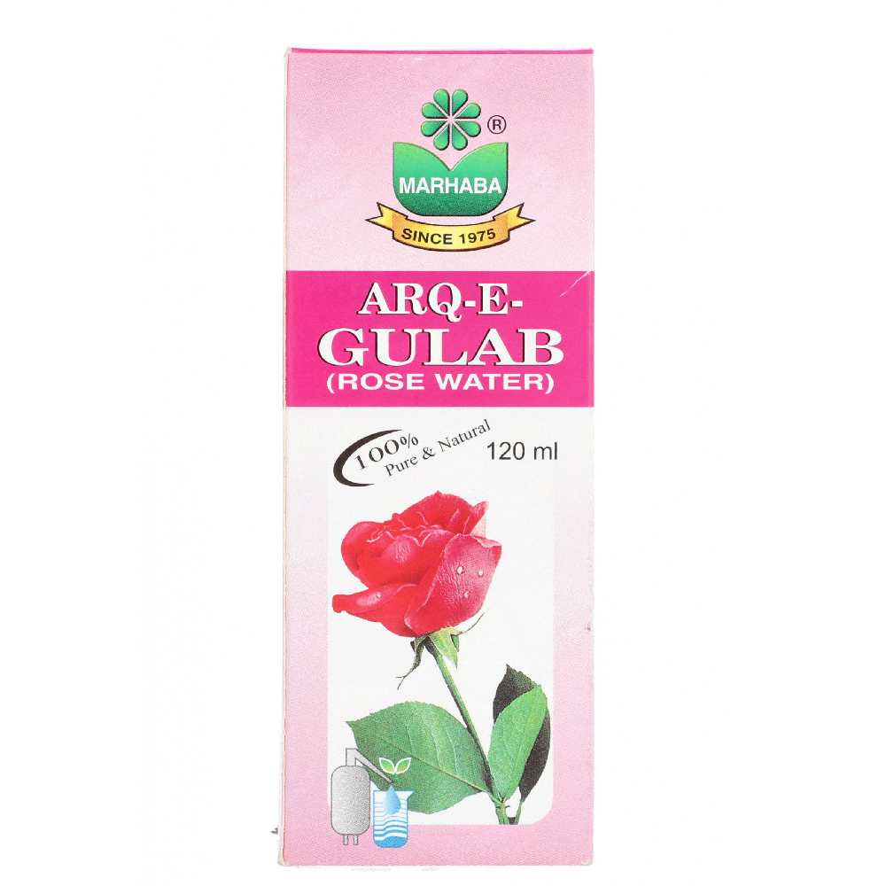 MARHABA ARQ-E-GULAB ROSE WATER 120 ML – Al-Fatah