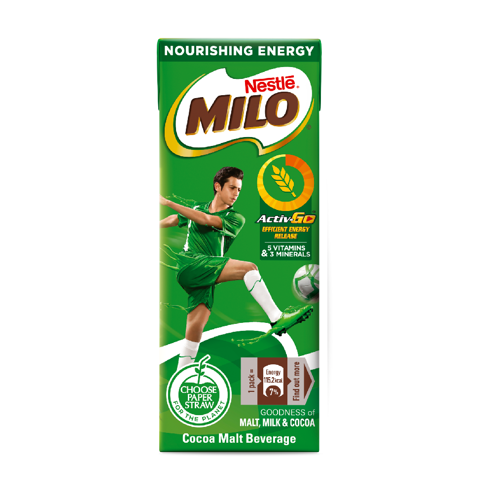 NESTLE MILO PROTO MALT ENERGY FOOD DRINK 180 ML – Al-Fatah