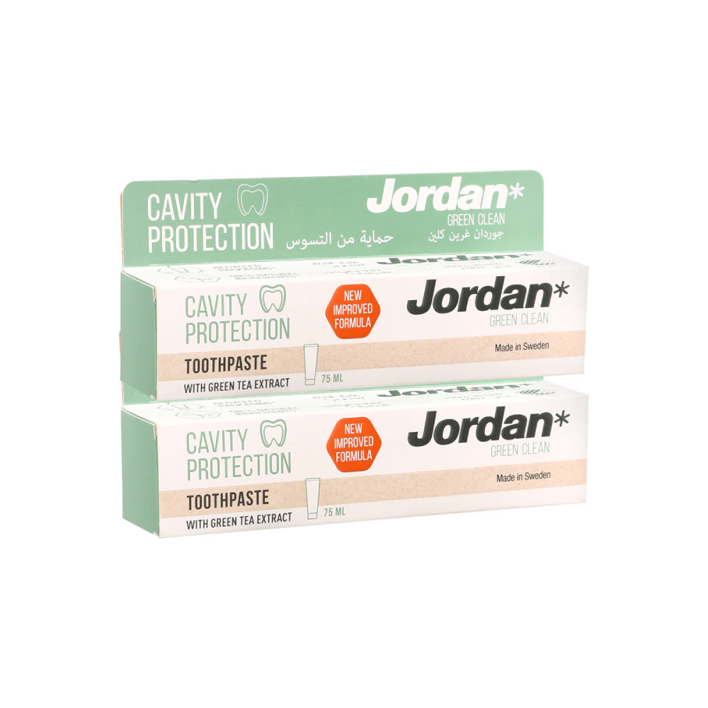 JORDAN GREEN CLEAN CAVITY PROTECTION TOOTH PASTE 50ML – Al-Fatah