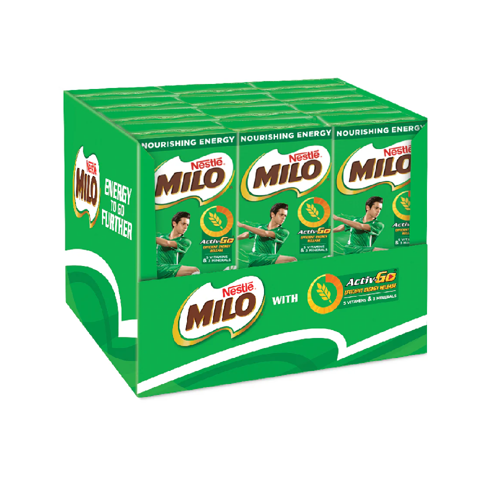 NESTLE MILO PROTO MALT ENERGY FOOD DRINK 180 ML-CARTON – Al-Fatah