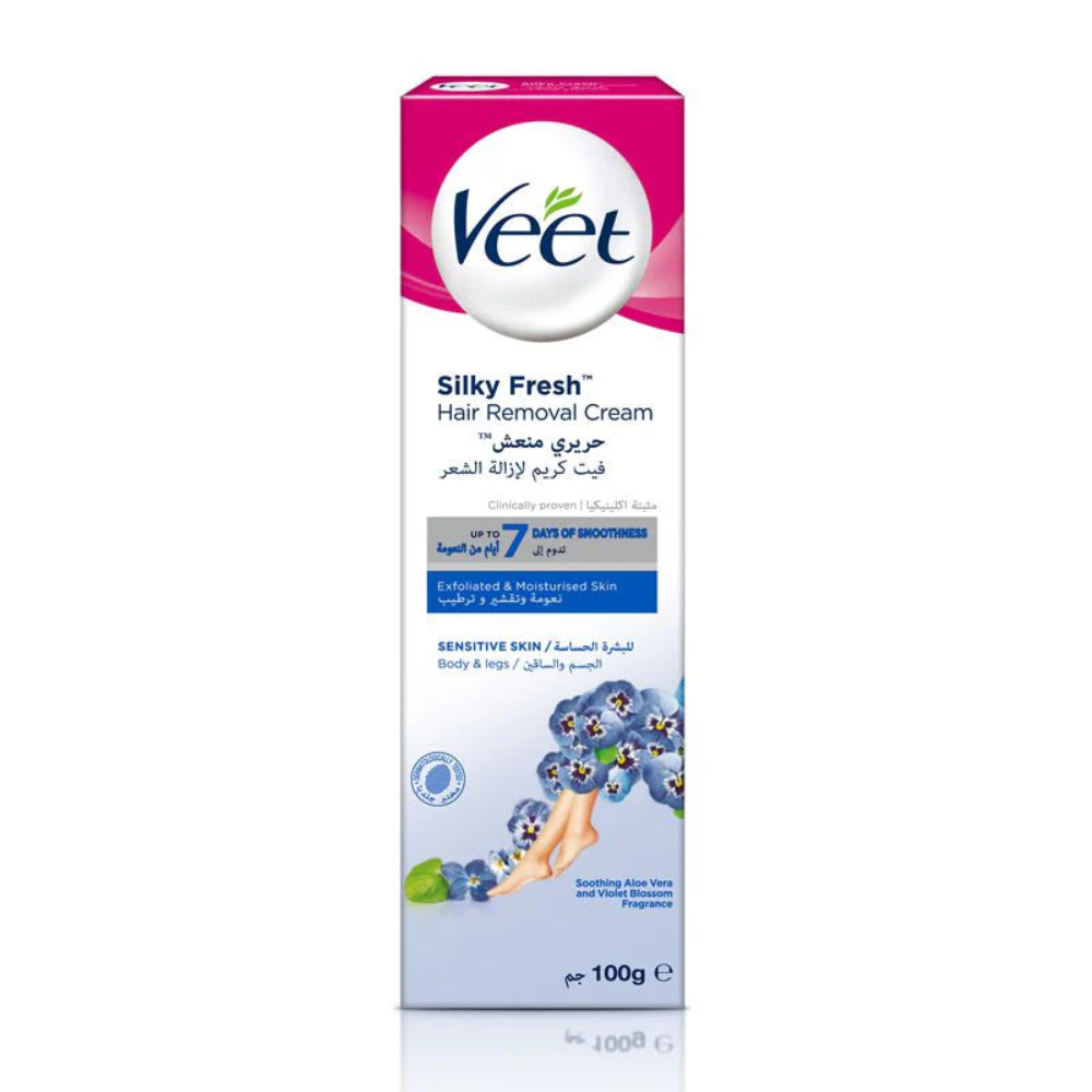 VEET HAIR REMOVAL CREAM SENSITIVE SKIN 100 ML – Al-Fatah