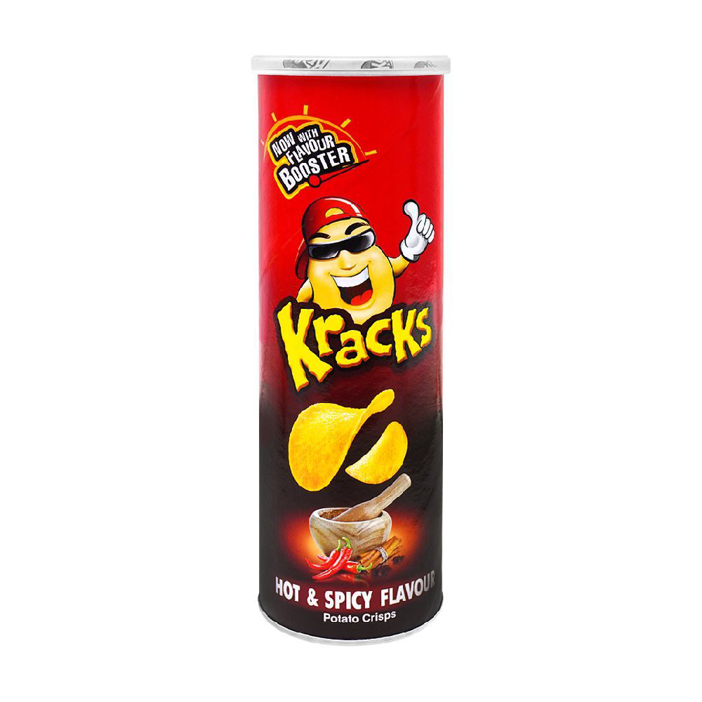 THE KRISP PATATO CHIPS HOT AND SPICY 110 GM – Al-Fatah