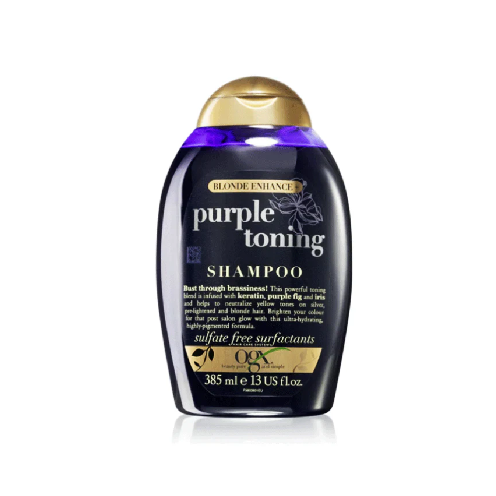 OGX PURPLE TONING SHAMPOO 385ML – Al-Fatah