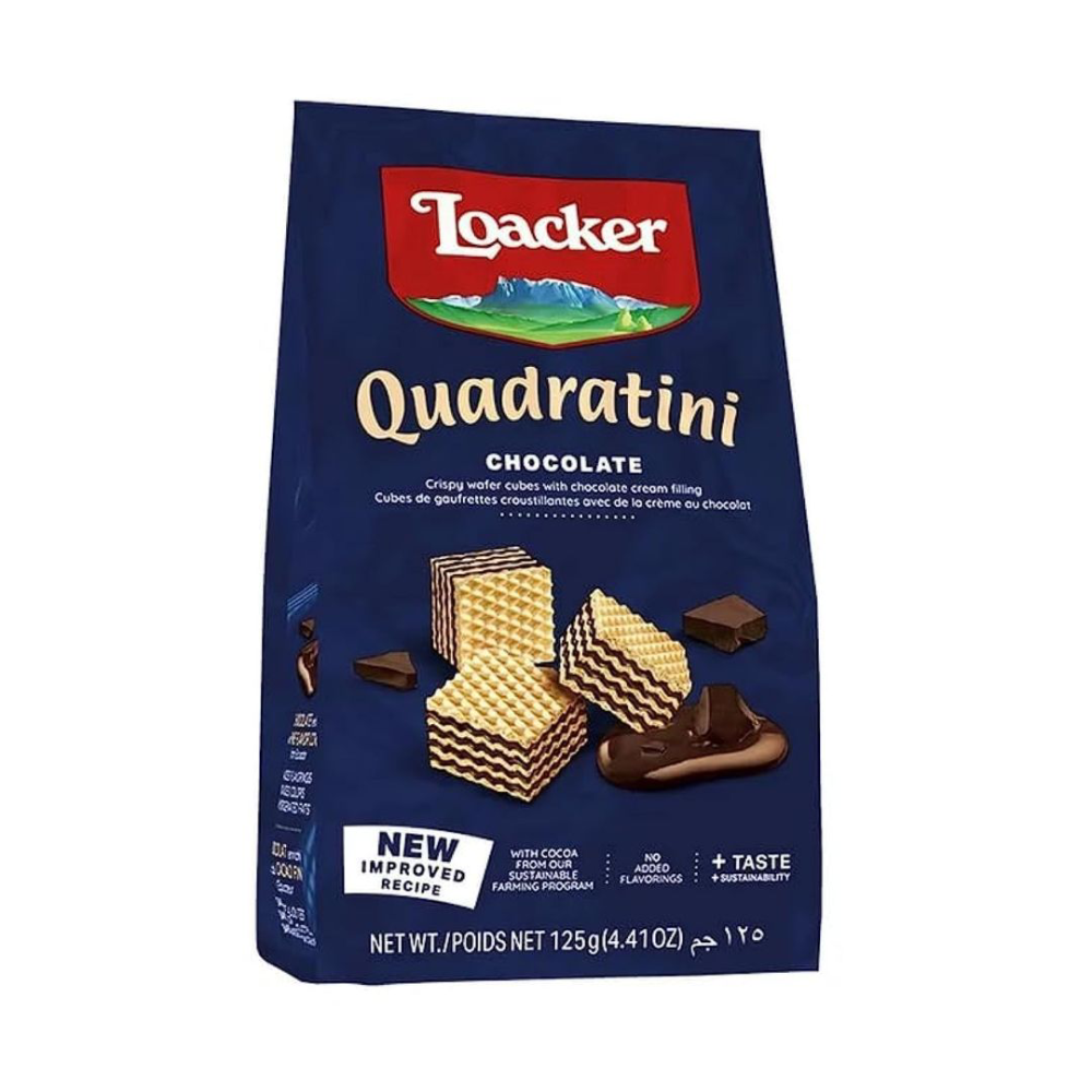 LOACKER CHOCOLATE BISCUIT 125 G – Al-Fatah