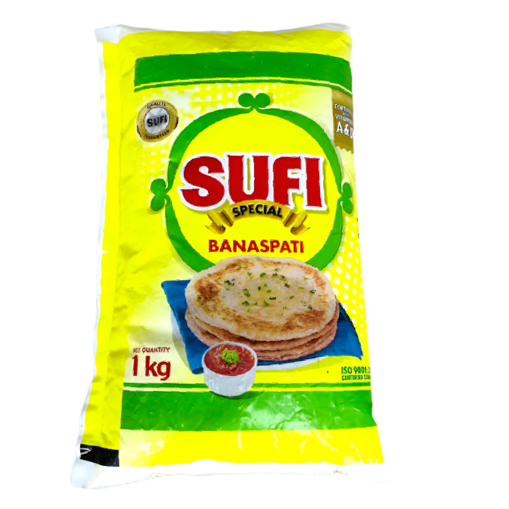 SUFI BANASPATI GHEE POUCH 1 KG – Al-Fatah
