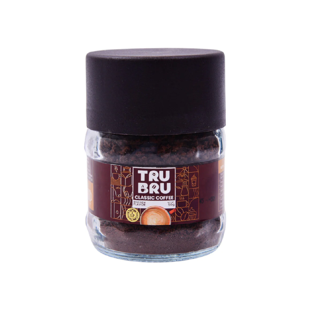 TRU BRU CLASSIC COFFEE 50 GMS – Al-Fatah