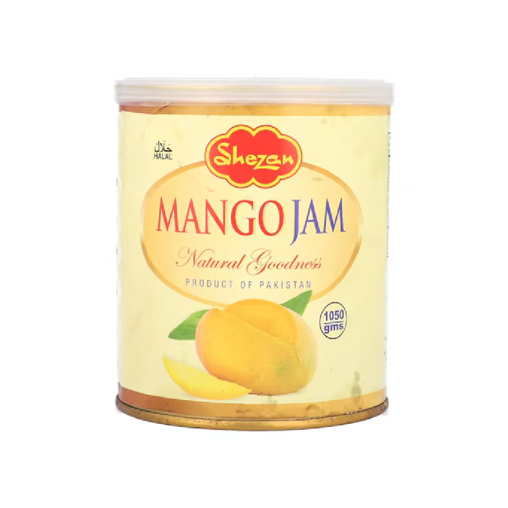 SHEZAN JAM MANGO TIN 1050 GM – Al-Fatah