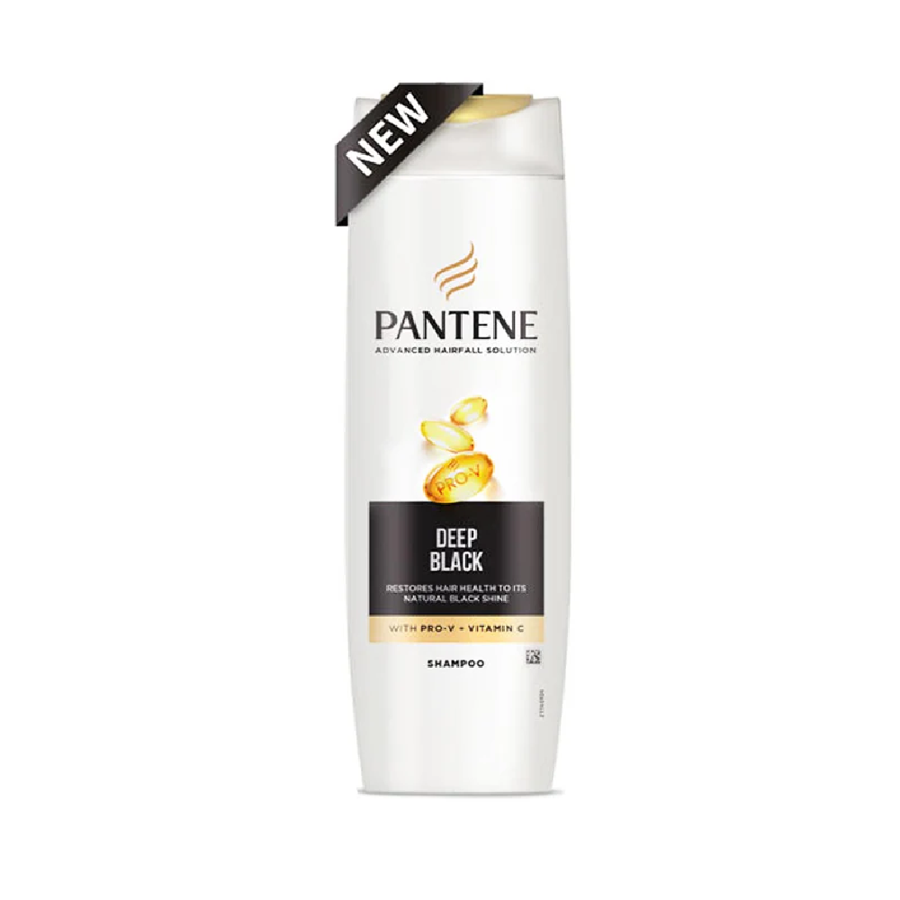 PANTENE SHAMPOO DEEP BLACK 185 ML – Al-Fatah