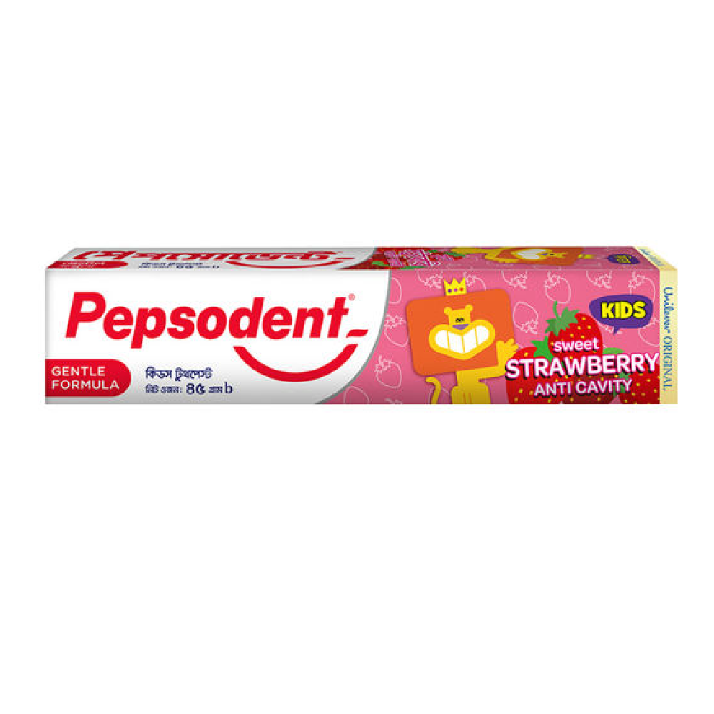 PEPSODENT TOOTH PASTE SWEET STRAWBERRY KIDS 45 GM – Al-Fatah