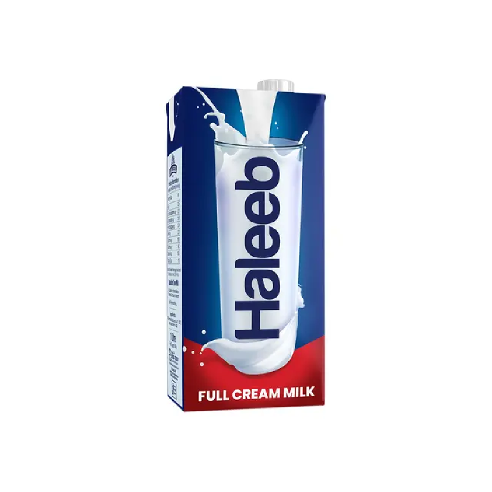 HALEEB UHT FULL CREAM MILK 1LTR – Al-Fatah