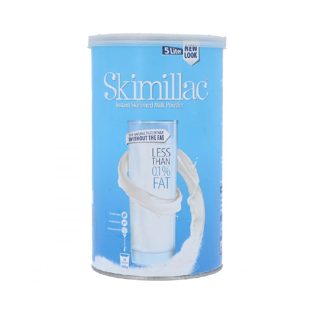 SKIMILLAC INSTANT SKIMMED MILK POWDER TIN 500 GM – Al-Fatah