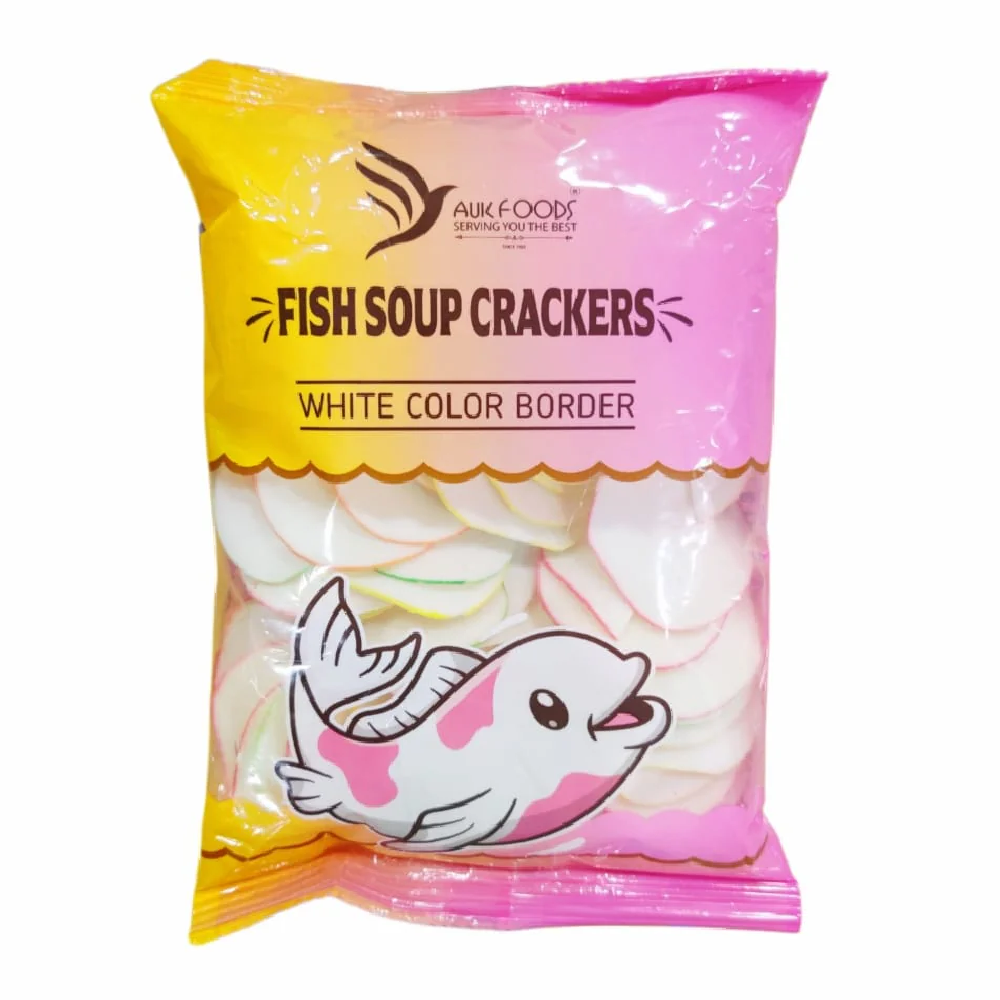 FISH CRACKER WHITE 200GM – Al-Fatah