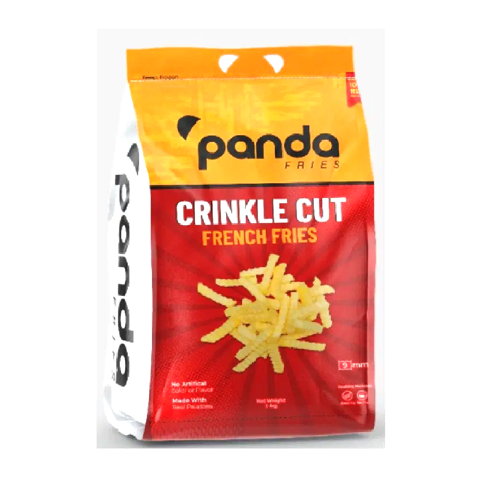 PANDA CRINKLE CUT FRENCH FRIES 1KG – Al-Fatah