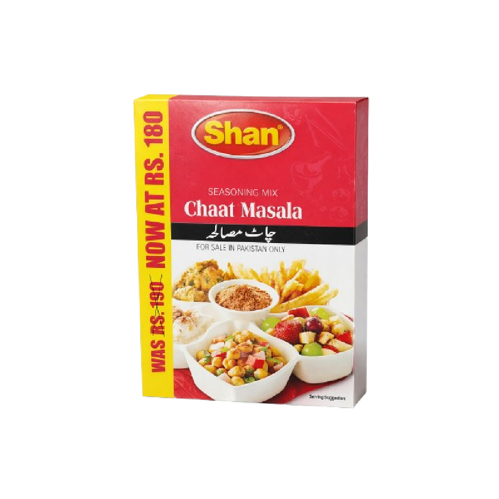 SHAN CHAAT MASALA SAVE RS.10 85 GM – Al-Fatah