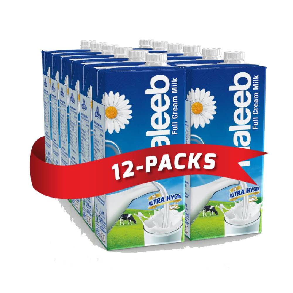 HALEEB UHT FULL CREAM MILK 1LTR - CARTON – Al-Fatah