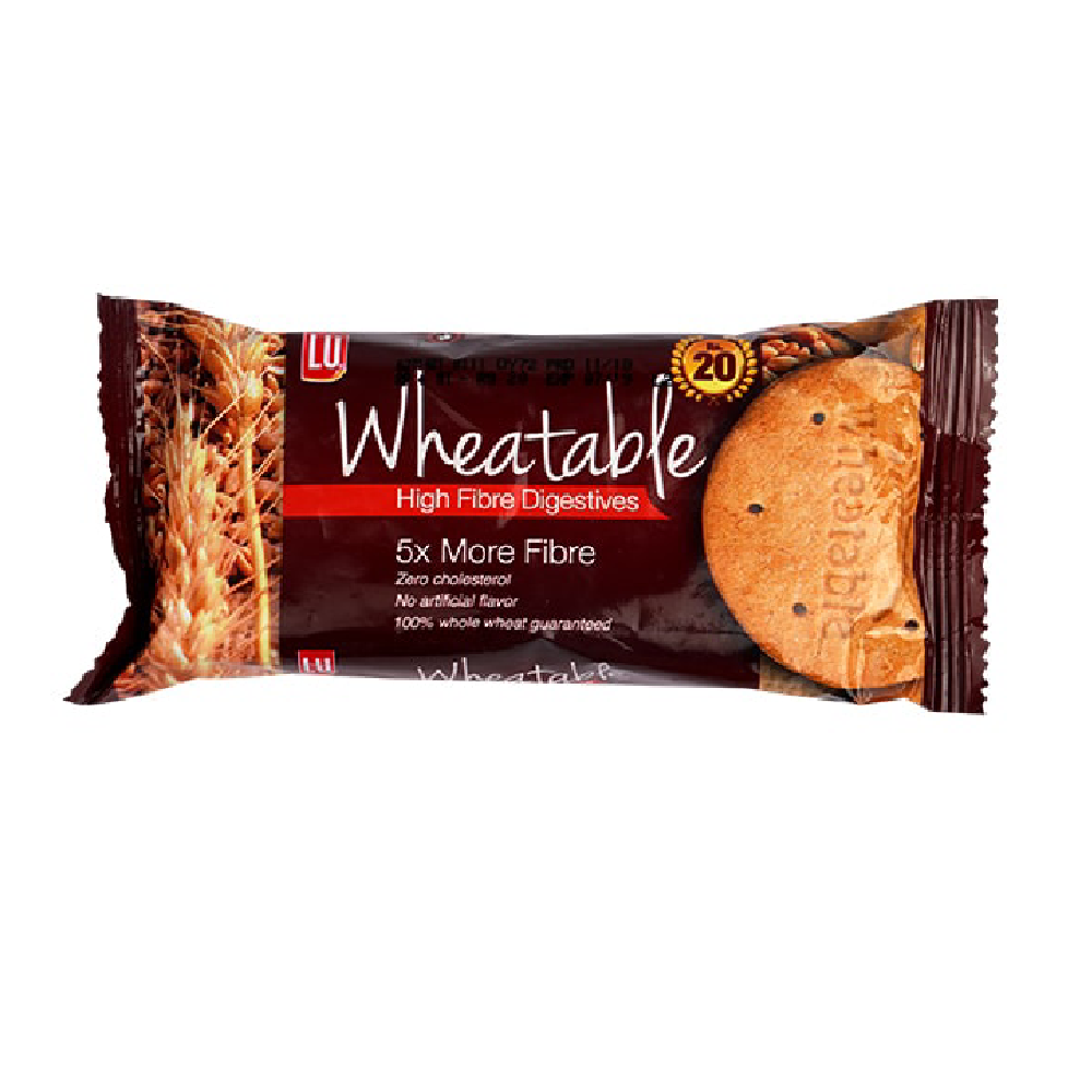LU WHEATABLE HIGH FIBER DIGESTIVE BISCUIT 64.8GM S/P – Al-Fatah