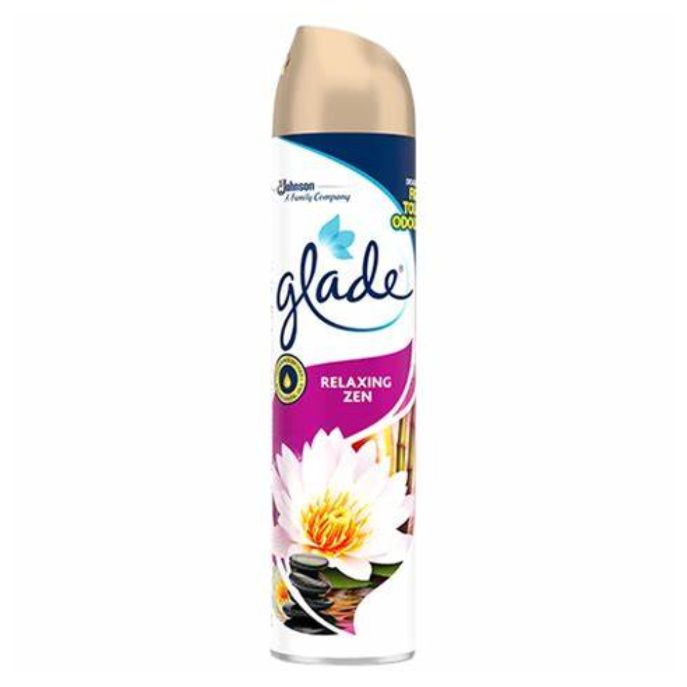 GLADE AIR FRESHNER RELAXING ZEN 300ML BASIC – Al-Fatah