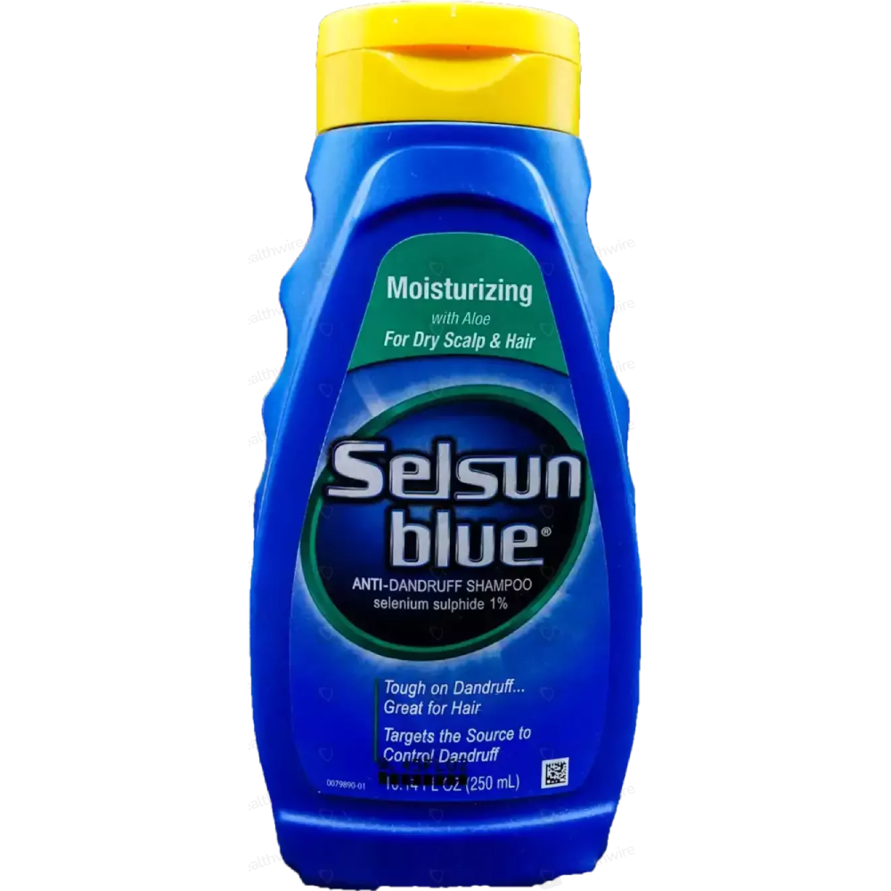 SELSUN BLUE SHAMPOO MOISTURIZING ALOE 250 ML – Al-Fatah