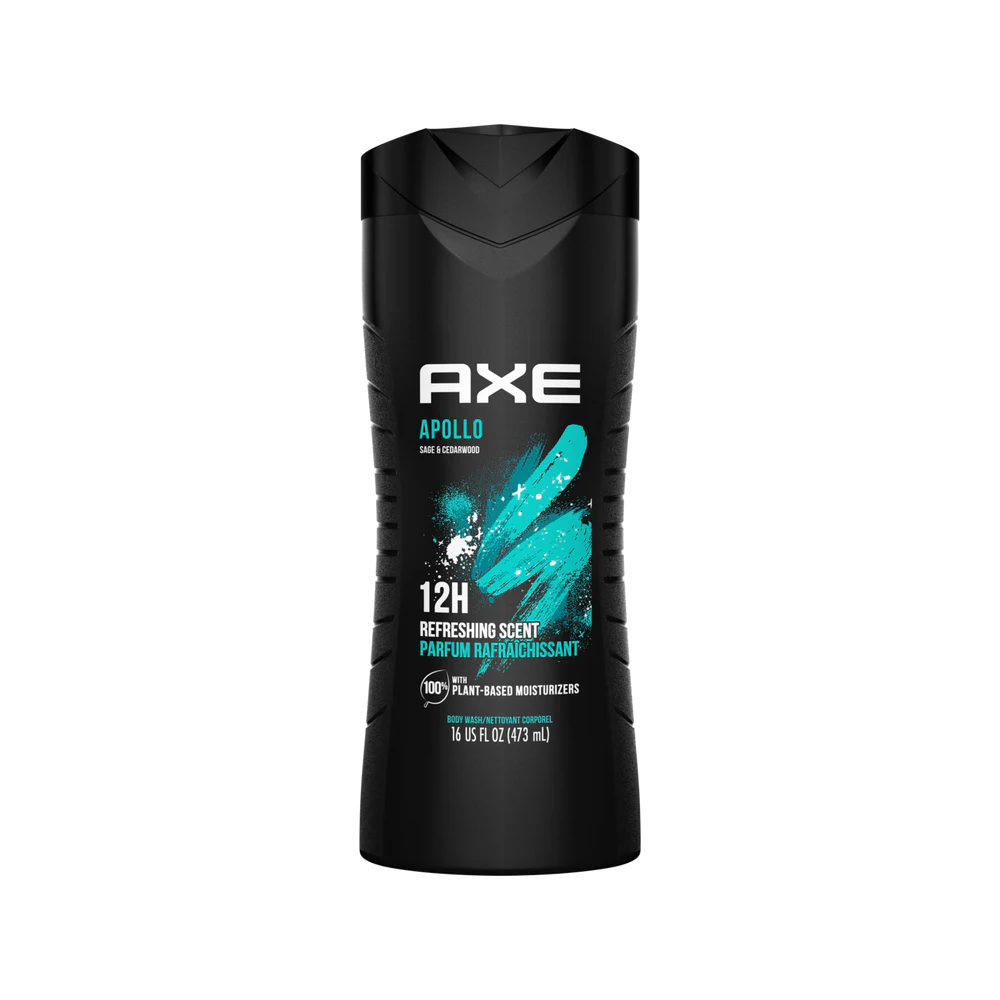 AXE BODY WASH APPOLO 473 ML – Al-Fatah