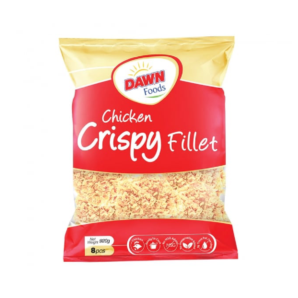DAWN CHICKEN CRISPY FILLET 8 PC 920 GM – Al-Fatah