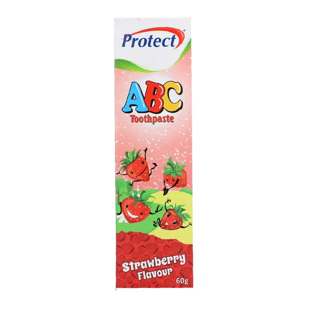 PROTECT TOOTH PASTE ABC STRAWBERRY 60 GM – Al-Fatah