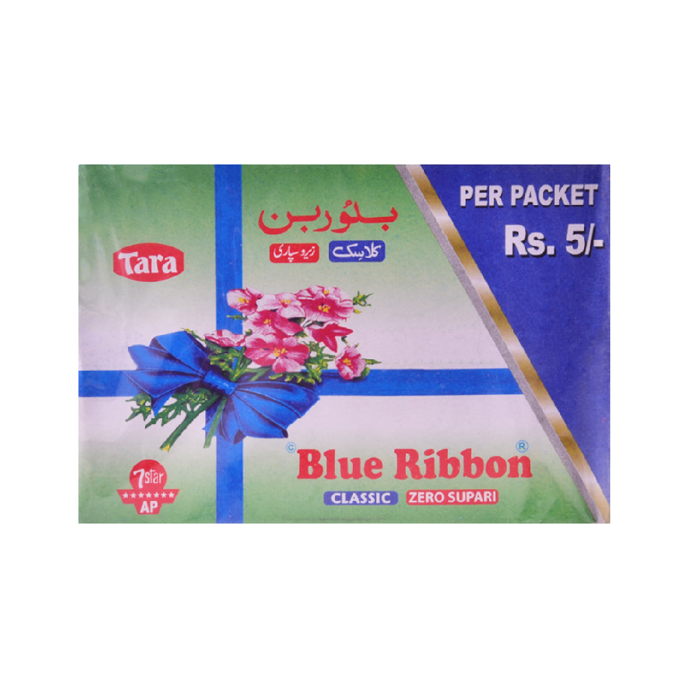 BLUE RIBBON CLASSIC ZERO SUPARI BOX 100 GM – Al-Fatah