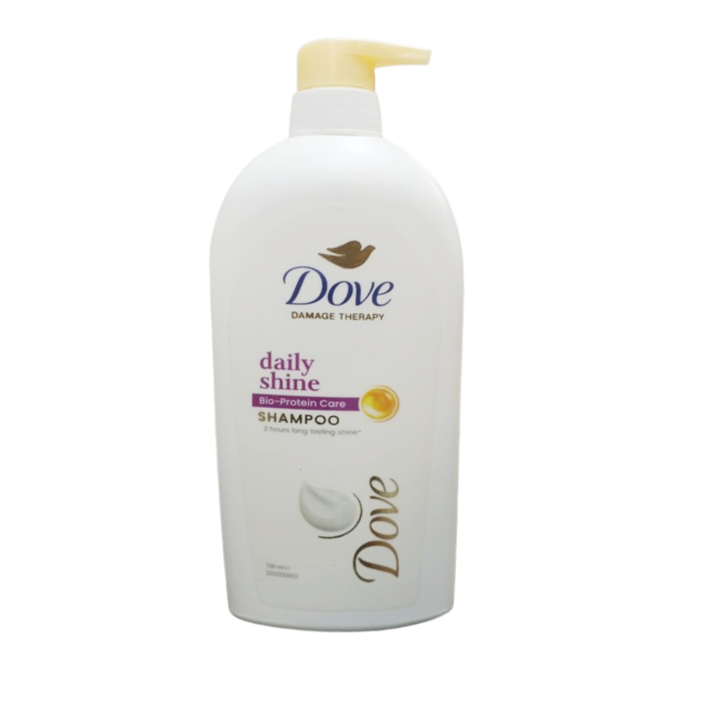 DOVE SHAMPOO DAMAGE THERAPY DAILY SHINE 750 ML – Al-Fatah