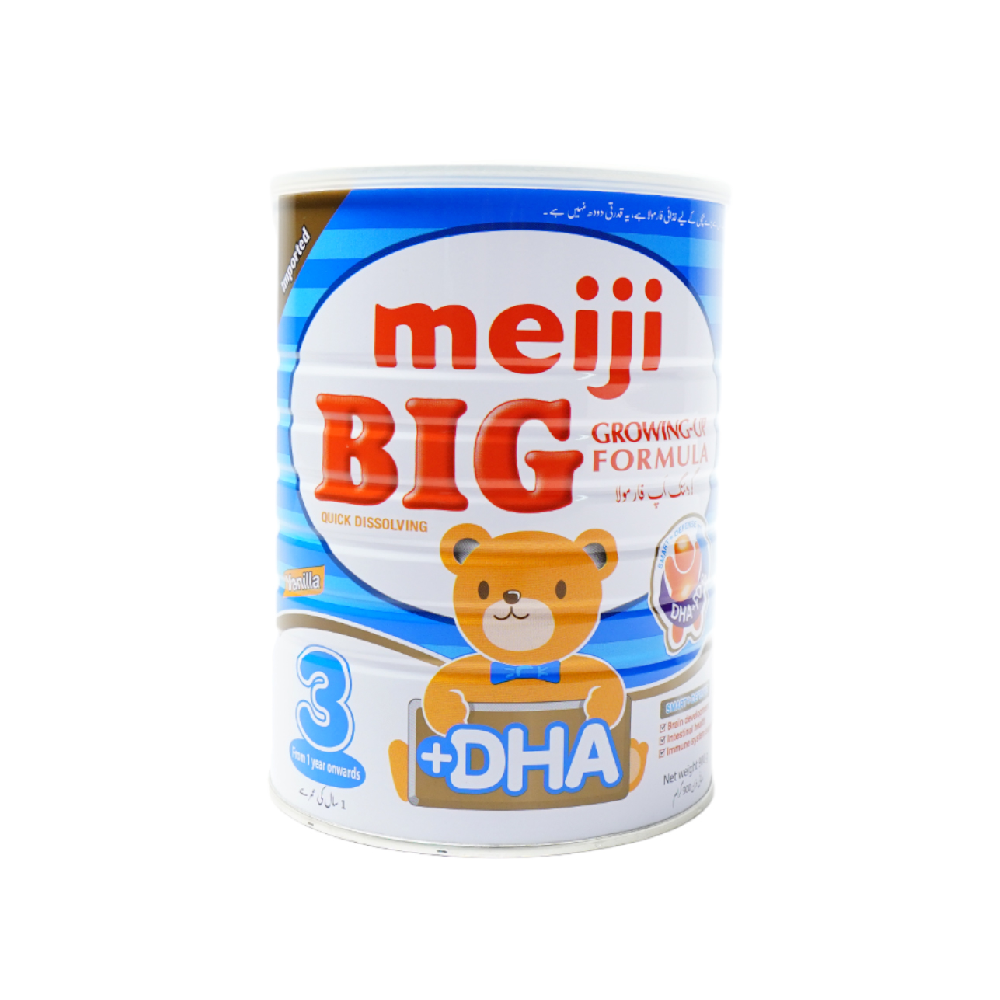 MEIJI BIG MILK POWDER VANILLA 3 900 GM – Al-Fatah