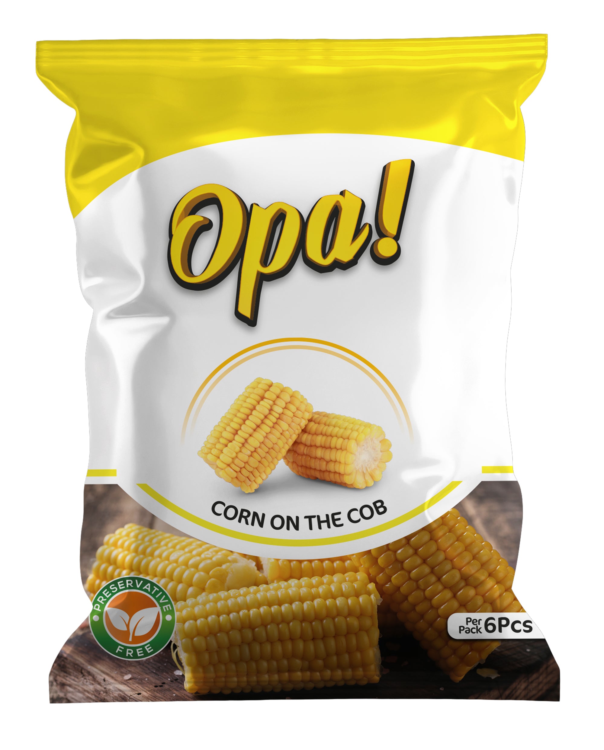OPA CORN ON THE COB 6PCS 750GM – Al-Fatah