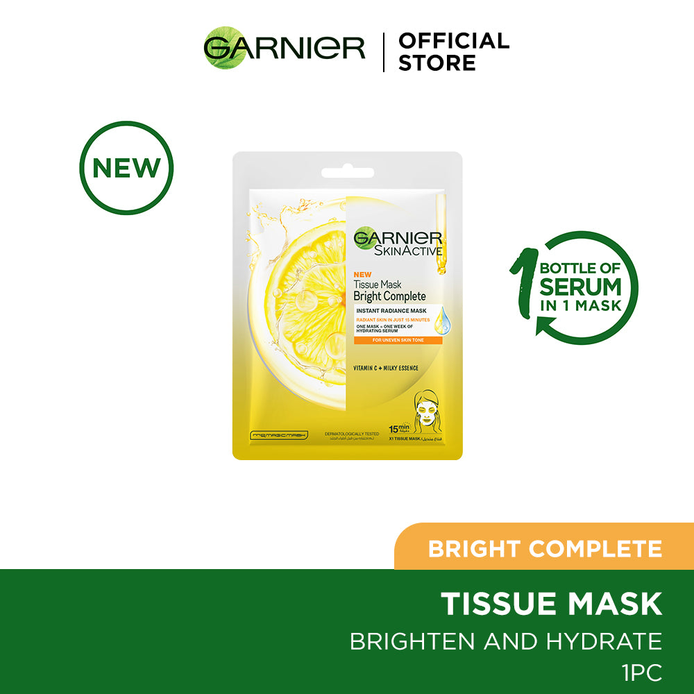 GARNIER SERUM MASK LEMON 32 GM – Al-Fatah