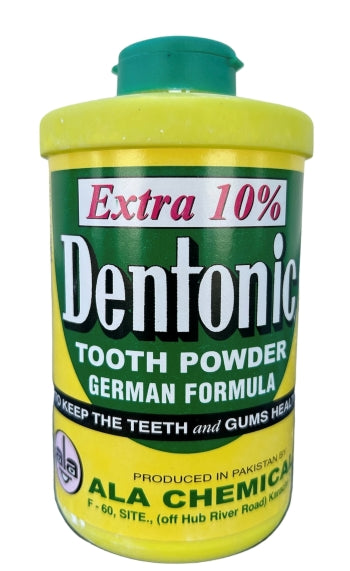 DENTONIC TOOTH POWDER SMALL 50 GM – Al-Fatah