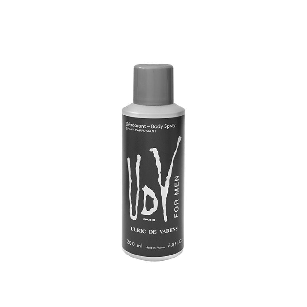 UDV DEODORANT GREY FOR MEN 200 ML – Al-Fatah