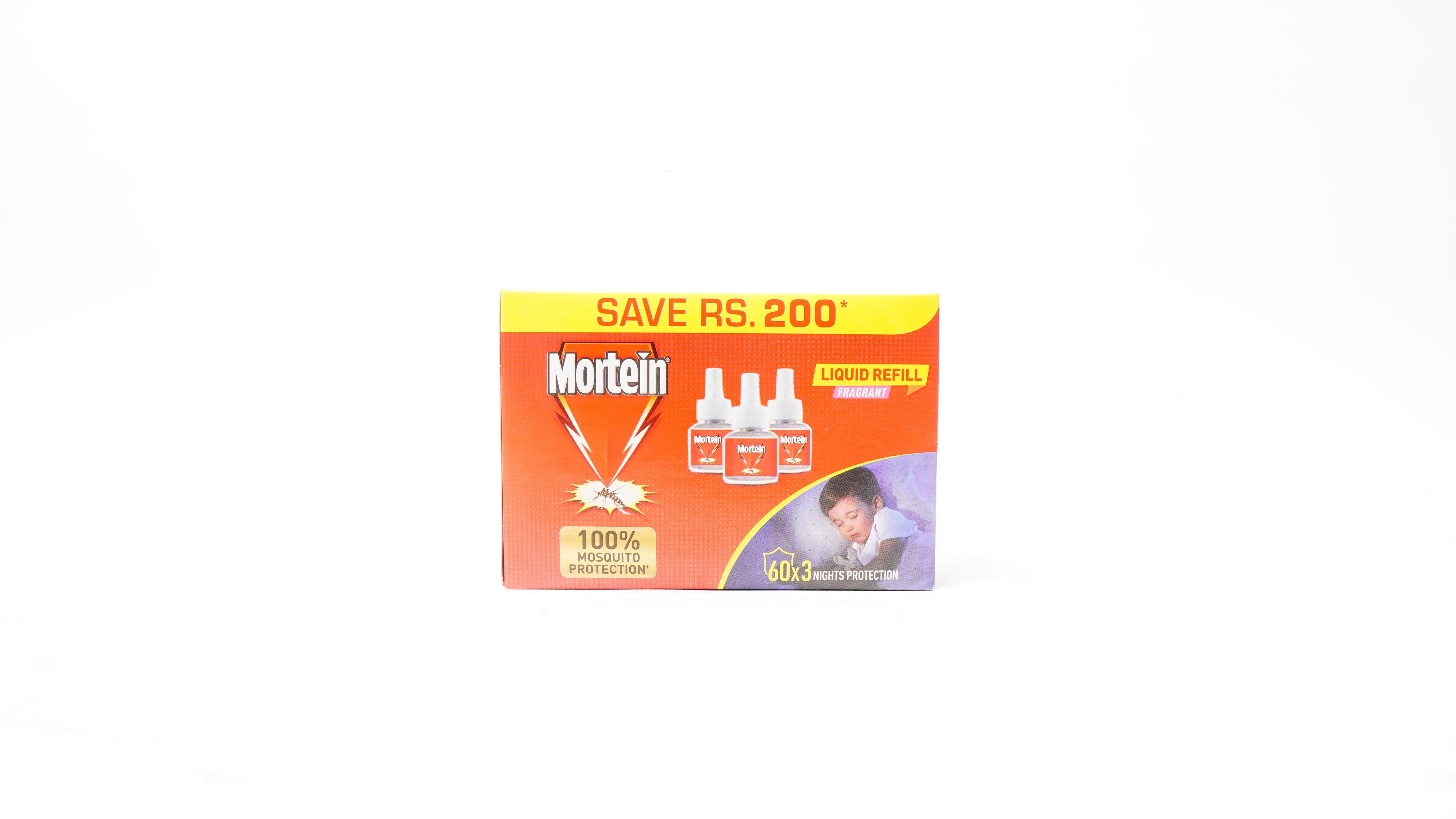 MORTEIN LIQUID FRAGRANT 360 REACH 3PC REFILL JAMBO PACK – Al-Fatah