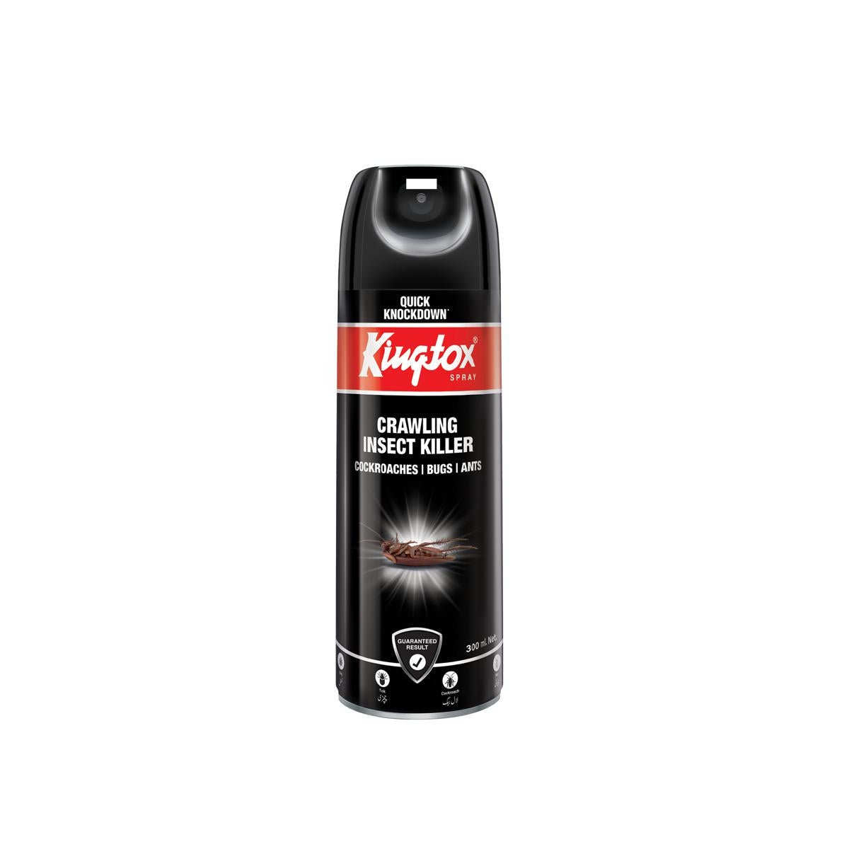 KINGTOX INSECT KILLER ALL TRIPLE ACTION BLACK 400 ML – Al-Fatah