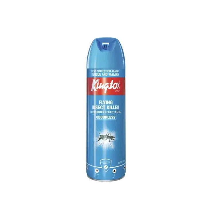 KINGTOX INSECT KILLER FLYING ODOURLESS TRIPLE ACTION 300 ML – Al-Fatah