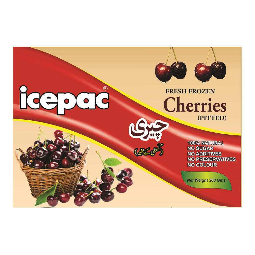 ICEPAC SWEET CHERRY PITTED 300 GM – Al-Fatah
